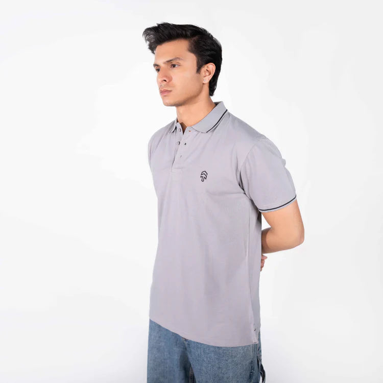 Polo Shirt - Light Grey – Zamrash
